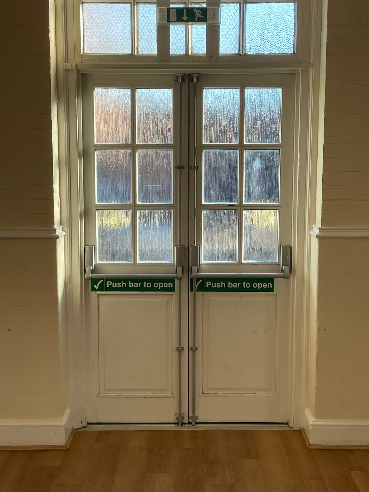 Church hall security upgrades - Blounts Commercial Interiors